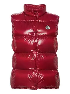 Moncler Badia Padded Gilet Red