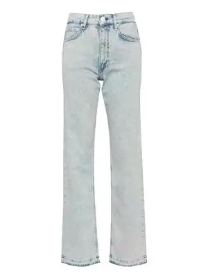 Rag & Bone Harlow Straight-leg Jeans - Blue