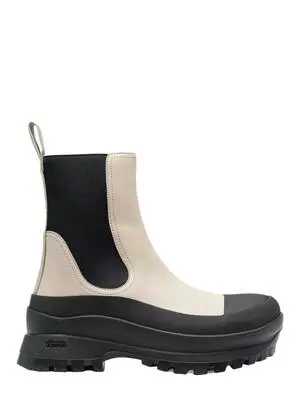 Stella McCartney Slip-On Ankle Boots Neutrals