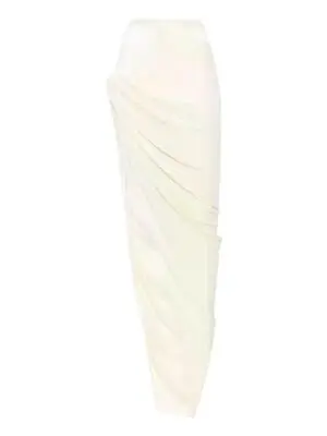 Rick Owens Twist Edfu Maxi Skirt - Neutrals