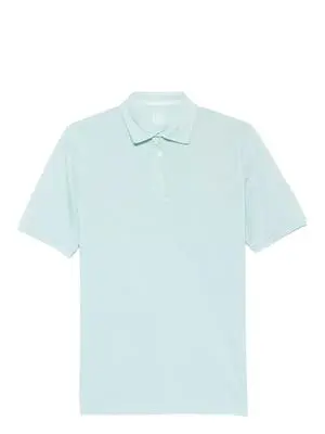 Fedeli Piqué Polo Shirt - Blue
