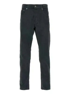 DONDUP DONDUP Dian Mid-Rise Slim-Fit Trousers Grey
