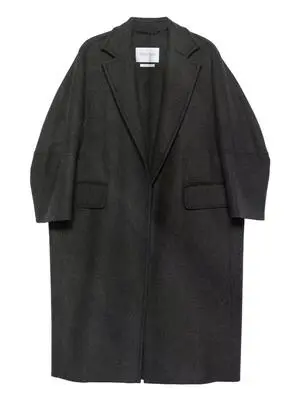 Max Mara Virgin Wool-blend Coat - Grey