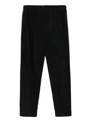 Issey Miyake Homme Plissé Issey Miyake Pleated Trousers Black