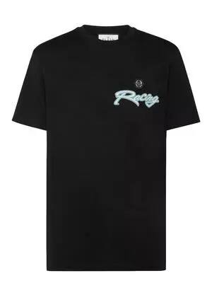 Philipp Plein Stripes Hexagon T-shirt - Black