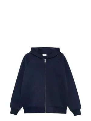 AUTRY Logo-debossed Hoodie - Blue