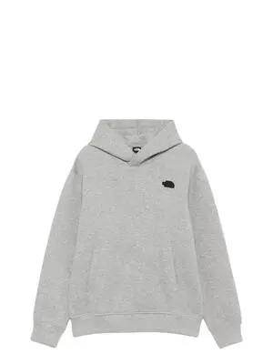 The North Face Rubberised-logo Hoodie - Grey