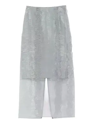 Cecilie Bahnsen Olympia Skirt - Grey