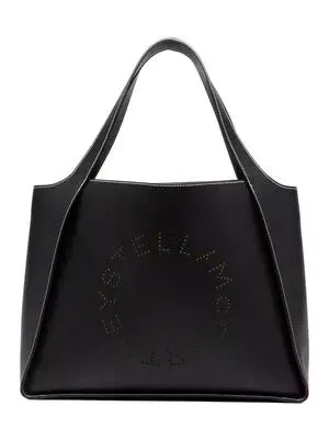 Stella McCartney Stella Logo Tote Bag - Black