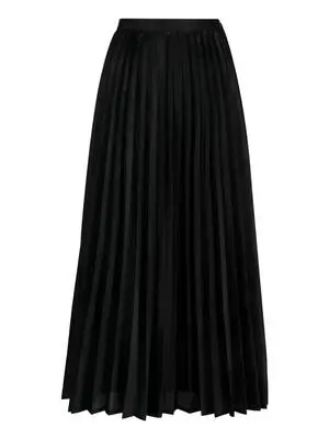 Junya Watanabe High-waist Pleated Skirt - Black