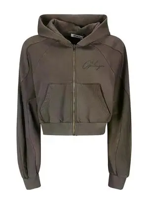 OTTOLINGER Multiline Logo Zip Hoodie