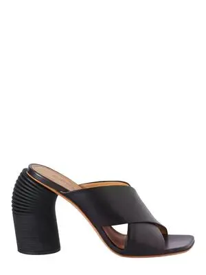 Off-White 110mm Spring Sandals - Black