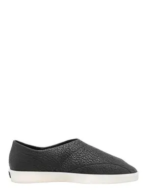 Fear Of God Textured-finish Leather Loafers - Black