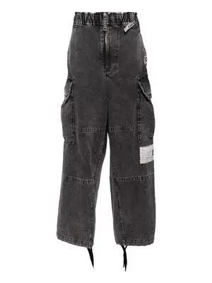 Mihara Yasuhiro Amateur Sewn Military Trousers - Black