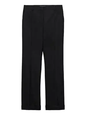 Prada Gabardine Trousers - Black
