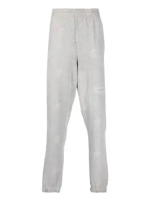 Martine Rose All-over Logo-print Track Pants - Grey