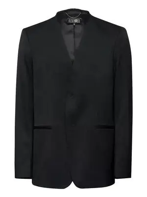 MAISON MARGIELA Single-breasted Twill Blazer - Black
