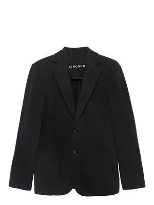CIRCOLO 1901 Single-breasted Blazer - Black