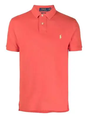 Polo Ralph Lauren Embroidered Logo Polo Shirt Red