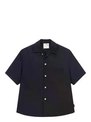 COURREGES Skater Retro Twill Shirt - Blue