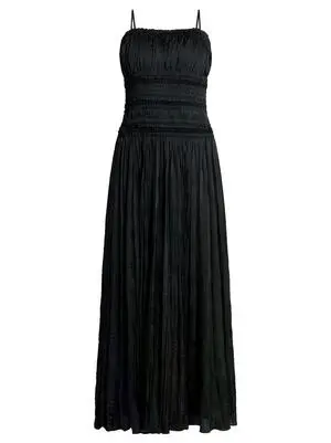 Aje Ruched-detailing Midi Dress - Black