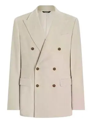 Dolce & Gabbana Peak-lapels Blazer - Neutrals