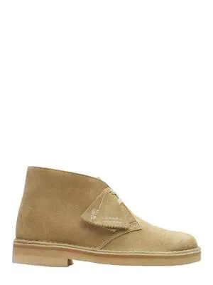 Clarks Leather Chukka Derby Shoes Neutrals