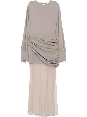NENSI DOJAKA Davina Dress - Grey