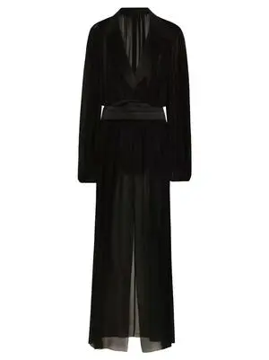 Dolce & Gabbana Chiffon Dress - Black