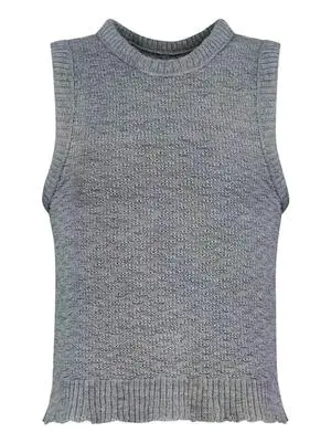 MAISON MARGIELA Knitted Tank Top - Grey