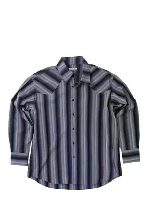 CARTER YOUNG Western Business Shirt - Blue