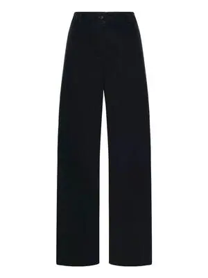 NILI LOTAN Megan Wide-leg Trousers - Blue