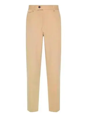 BOSS Pressed-crease Trousers - Neutrals