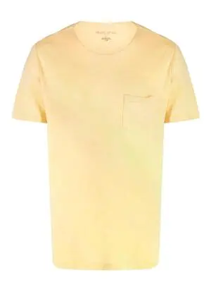 PRIVATE STOCK LABS The Hector Crew-neck T-shirt Orange