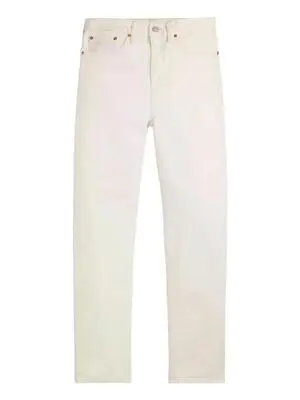 Ralph Lauren Cream Cotton Jeans - Neutrals