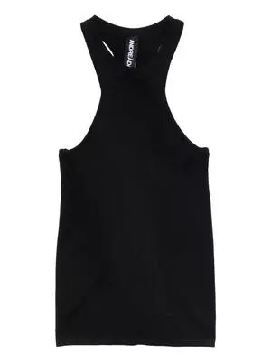 ANDREĀDAMO Fine Ribbed Tank Top - Black
