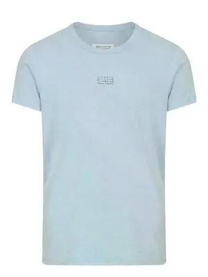 MAISON MARGIELA Numbers-motif T-shirt - Blue