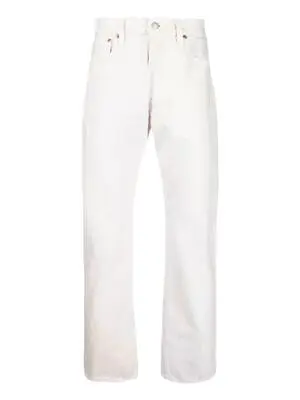 LEVI'S My Candy Mid-rise Straight-leg Jeans - Neutrals