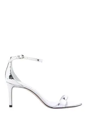 STUART WEITZMAN 75mm Nudist Ii Sandals - Silver
