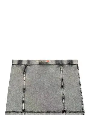 DIESEL® O-aleggra Mini Skirt - Grey
