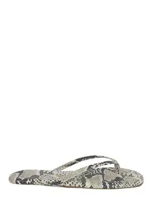 Tkees Studio Exotic Flat Sandals Brown