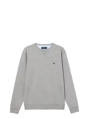 Brooks Brothers Logo-embroidered Sweatshirt - Grey