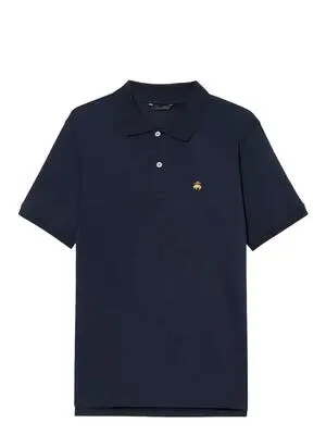 Brooks Brothers Logo-embroidered Polo Shirt - Blue