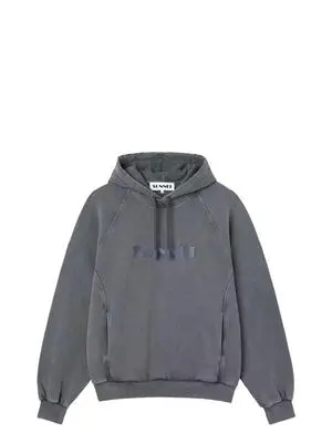 Sunnei Organic Cotton Hoodie - Grey