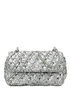 Tory Burch Mini Kira Crossbody Bag - Silver