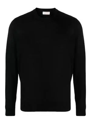 FURSAC Crew-neck Wool Jumper - Black