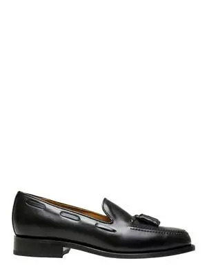 SANDERS Finchley Tassel Detail Loafers - Black