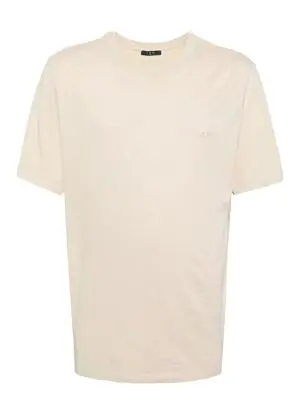 IRO PARIS Logo-print Cotton T-shirt - Neutrals