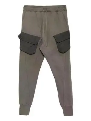 JULIUS Cotton Cargo Trousers - Grey