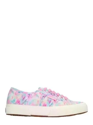 Superga Tie-dye Logo-tag Sneakers - Pink